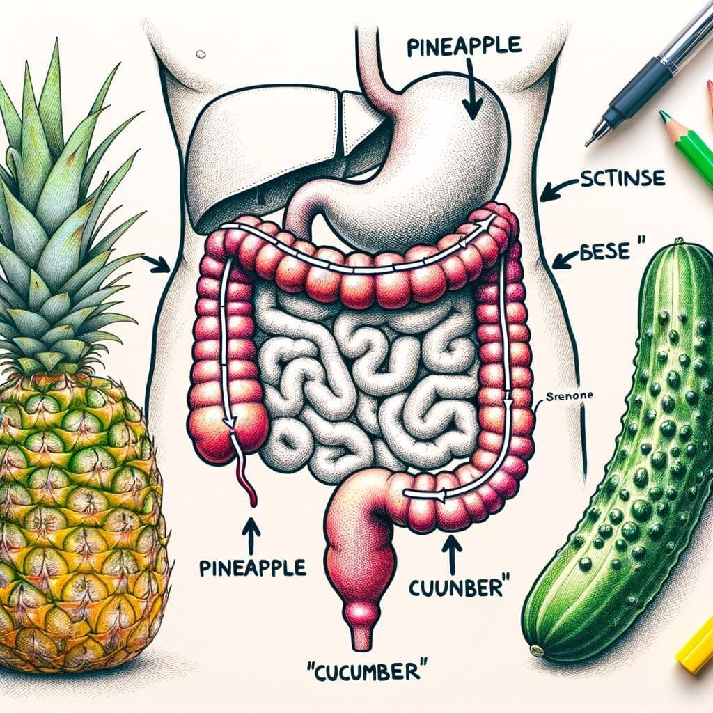 Does Pineapple And Cucumber Cleanse The Colon - Fruits Knowledge World