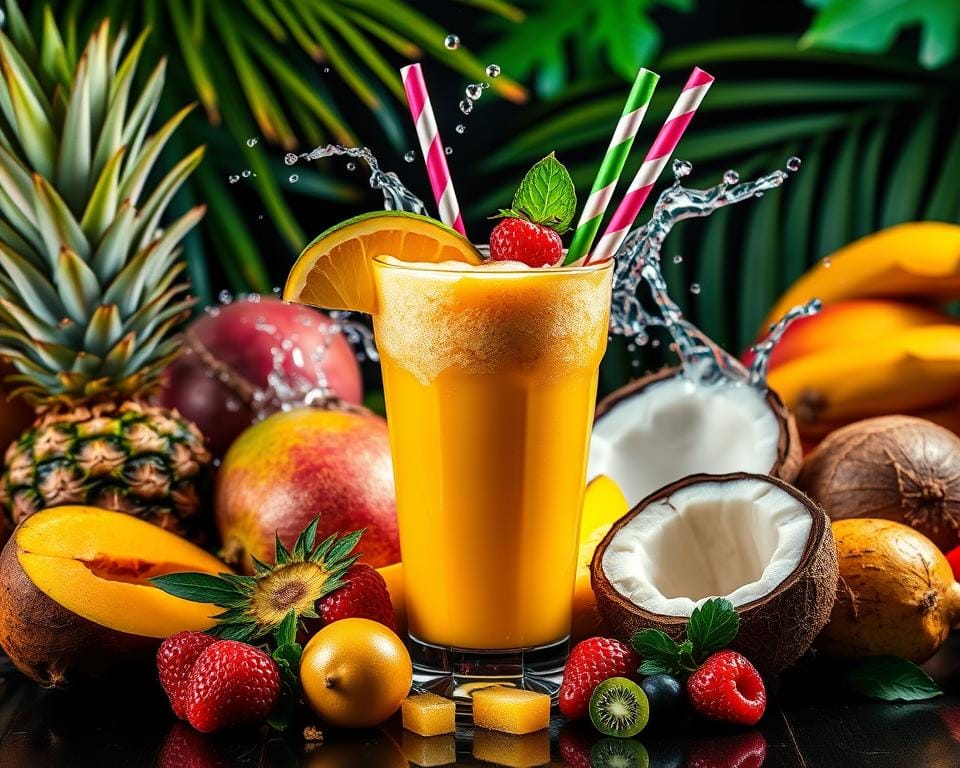 Tropical Smoothie Recipes to Try at Home