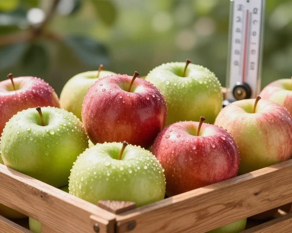 Best Temperature to Store Apples