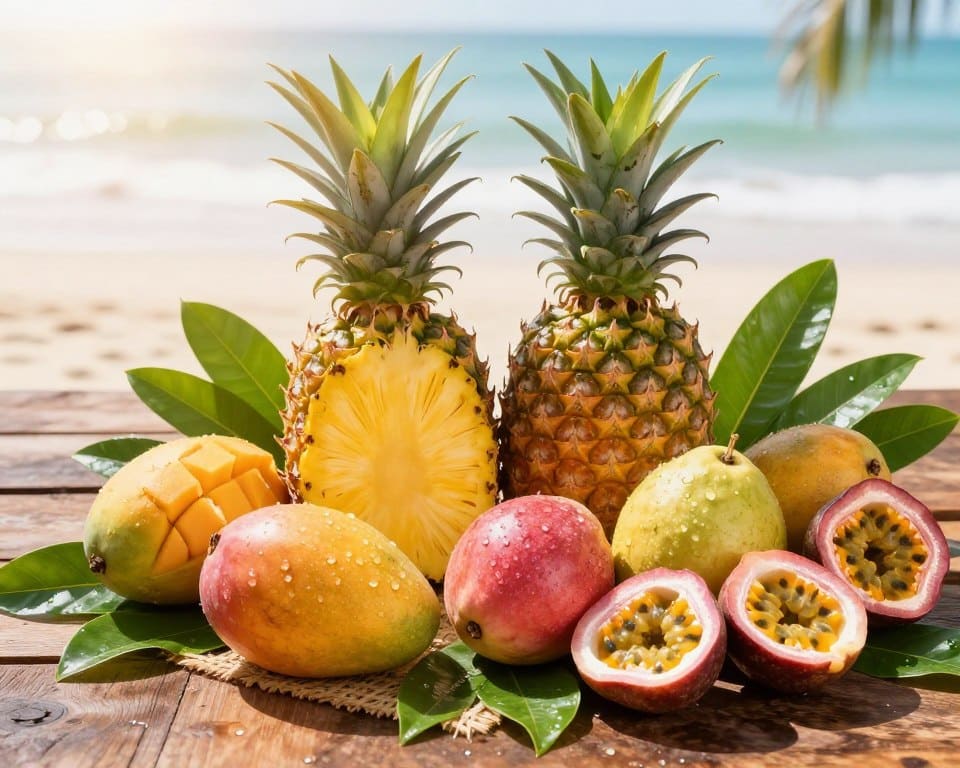 Caribbean Summer Fruits in Season